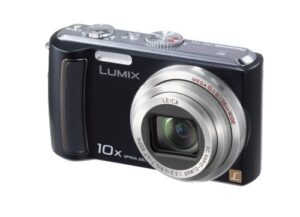 panasonic lumix dmc-tz5k 9mp digital camera with 10x wide angle mega optical image stabilized zoom (black) (old model)