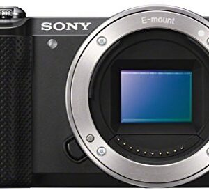 Sony Alpha A5000 ILCE5000/B 20.1MP Mirrorless Digital Camera Body Only (Black)