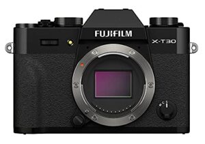 fujifilm x-t30 ii body – black