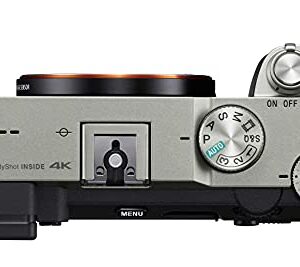 Sony Alpha 7C Full-Frame Mirrorless Camera - Silver (ILCE7C/S) (Renewed)