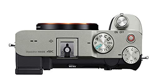 Sony Alpha 7C Full-Frame Mirrorless Camera - Silver (ILCE7C/S) (Renewed)