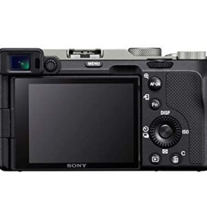 Sony Alpha 7C Full-Frame Mirrorless Camera - Silver (ILCE7C/S) (Renewed)