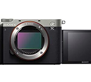 Sony Alpha 7C Full-Frame Mirrorless Camera - Silver (ILCE7C/S) (Renewed)