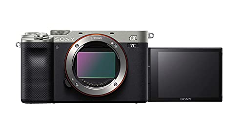 Sony Alpha 7C Full-Frame Mirrorless Camera - Silver (ILCE7C/S) (Renewed)