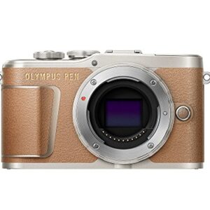 Olympus PEN E-PL9 Body only with 3-Inch LCD (Honey Brown)