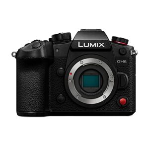 Panasonic LUMIX GH6 Mirrorless Micro Four Thirds Camera with Unlimited C4K/4K 4:2:2 10-bit Video Recording (DC-GH6BODY) + G X Vario II 12-35mm F2.8 ASPH Lens (H-HSA12035)