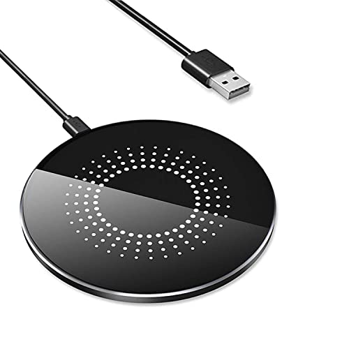 20W Wireless Charger pad for Samsung iPhone, Desktop Fast Wireless Charging 20W Max Compatible with Samsung Galaxy S22/S23/S21/S20/S10 Series, Charging for iPhone 13/14/12/11/Huawei/Wireless earplug