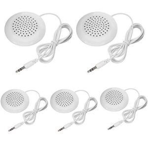 5pcs diy pillow speaker, new 3.5mm mini stereo speaker for mp3 phone portable cd