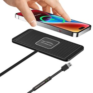 wireless car charger diy phones charging pad fast 15w 10w 7.5w quick charge adapter for iphone 14 plus 13 pro max 12 mini 11 8 x xr xs airpods lg samsung note 10 galaxy buds s9 s10 s20 s21 s22 android