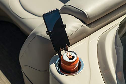 Kuryakyn 6474 Free-Flex Cup and Cell Phone Device Holder: Mounts in Cars, Trucks, Vans, UTVs with Flexible Arms Securing Various Phones/Cases, Black