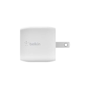 Belkin BoostCharge USB C 30W GaN Wall Charger - iPhone Charger w/ Power Delivery - iPhone Charger Fast Charging - USB C Charger Compatible with MacBook Pro, iPhone 14, iPhone 13, iPhone 12, iPad Pro