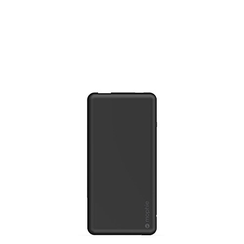 Mophie powerstation Plus USB-C - Universal External Battery with built in Cables (6,000mAh) - Matte Black