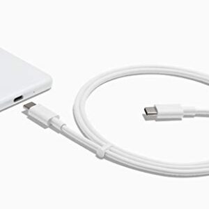 Google Official Pixel Charger for Pixel 3 and all Pixel Phones, Android Charger Cable Bundle with Fast Charging Google 18w Wall Charger - Charges any USB-C Phone (4 Items)