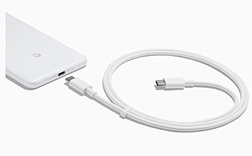 Google Official Pixel Charger for Pixel 3 and all Pixel Phones, Android Charger Cable Bundle with Fast Charging Google 18w Wall Charger - Charges any USB-C Phone (4 Items)