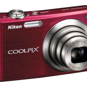 Nikon Coolpix S630 12MP Digital Camera with 7x Optical Vibration Reduction (VR) Zoom and 2.7 inch LCD (Ruby Red)