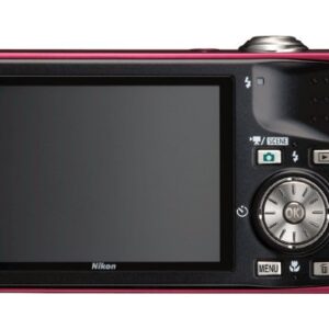 Nikon Coolpix S630 12MP Digital Camera with 7x Optical Vibration Reduction (VR) Zoom and 2.7 inch LCD (Ruby Red)