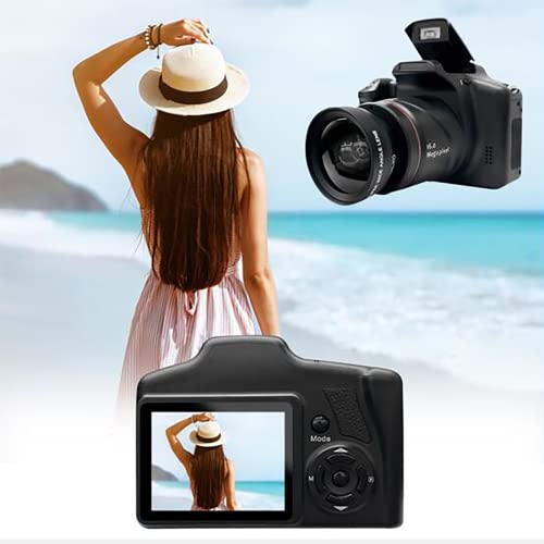 Professional Digital Camera 16mp 2.4 Inch LCD Screen 16x Digital Zoom 720p Digital Camera Portable Small Camera for Teens Students Boys Girls Seniors