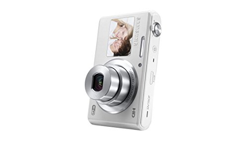 Samsung DV150F 16.2MP Smart WiFi Digital Camera with 5x Optical Zoom and 2.7" main and 1.48" front Dual LCD Screens (White)