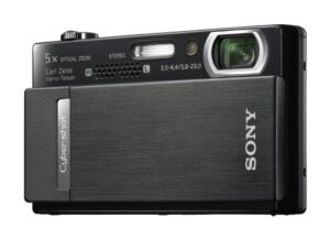 sony cybershot dsc-t500 10.1mp digital camera with 5x optical zoom with super steady shot image stabilization