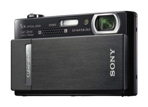 Sony Cybershot DSC-T500 10.1MP Digital Camera with 5x Optical Zoom with Super Steady Shot Image Stabilization