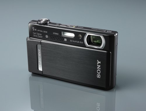 Sony Cybershot DSC-T500 10.1MP Digital Camera with 5x Optical Zoom with Super Steady Shot Image Stabilization