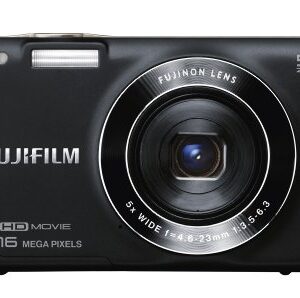 Fuji JX650 FINEPIX J16MP Digital Camera with 5X Optical Zoom, Black