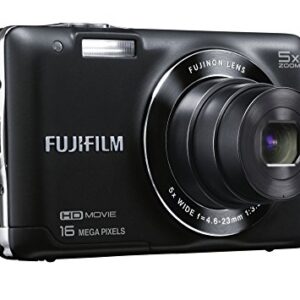 Fuji JX650 FINEPIX J16MP Digital Camera with 5X Optical Zoom, Black