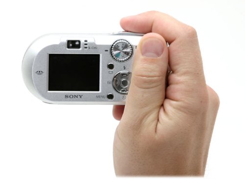 Sony DSCP150 7MP Digital Camera with 3x Optical Zoom (Silver)