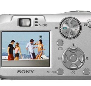 Sony DSCP150 7MP Digital Camera with 3x Optical Zoom (Silver)