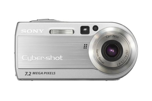 Sony DSCP150 7MP Digital Camera with 3x Optical Zoom (Silver)