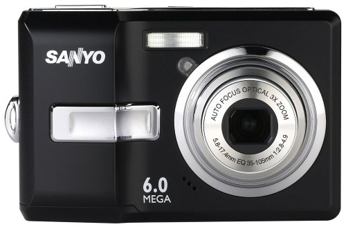 Sanyo S650 6MP Digital Camera with 3x Optical Zoom