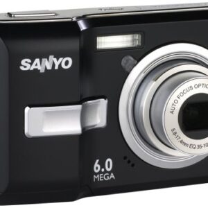 Sanyo S650 6MP Digital Camera with 3x Optical Zoom