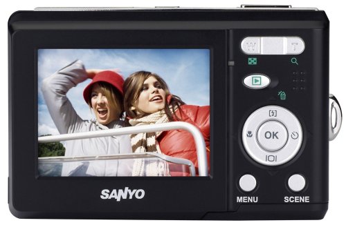 Sanyo S650 6MP Digital Camera with 3x Optical Zoom