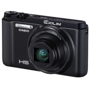 Casio High Speed Exilim Ex-zr1000 Digital Camera Black Ex-zr1000bk - International Version (No Warranty)