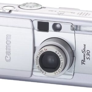 Canon PowerShot S30 3MP Digital Camera with 3x Optical Zoom