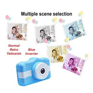 Kids Digital Camera 3.5 inch with 32GB SD Card and SD Card Reader – Camera for Kids Boys and Girls Gifts - Children Toy Camera Large Screen. Rechargeable Selfie Video Camera for Kids.