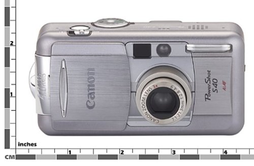 Canon PowerShot S40 4MP Digital Camera w/ 3x Optical Zoom