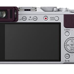 Panasonic Lumix DMC-LX100 Digital Camera, 12.8MP, 3.0-Inch Display, 24-75mm Leica DC Vario-Summilux f/1.7-2.8 Lens, 4K Ultra HD Video, HDMI/USB, Wi-Fi, NFC (Silver)