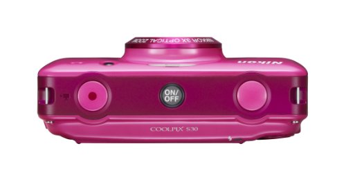 Nikon COOLPIX S30 10.1 MP Digital Camera with 3x Zoom Nikkor Glass Lens and 2.7-inch LCD (Pink)