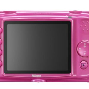 Nikon COOLPIX S30 10.1 MP Digital Camera with 3x Zoom Nikkor Glass Lens and 2.7-inch LCD (Pink)