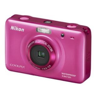 Nikon COOLPIX S30 10.1 MP Digital Camera with 3x Zoom Nikkor Glass Lens and 2.7-inch LCD (Pink)