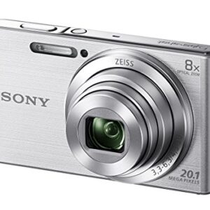 Sony Cyber-Shot DSC-W830 (Silver) (International Model)