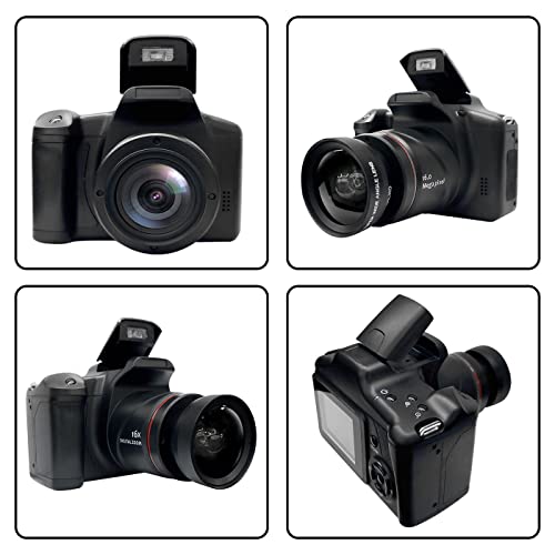 16MP 2.4 Inch Screen, 16X Digital Zoom 720p Definition Shooting Camera for Digital Photography,Supporting 32G SD Card