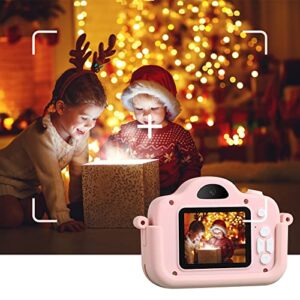 yrmaups children’s camera mini children’s gift camera, front and rear dual 2000w hd camera