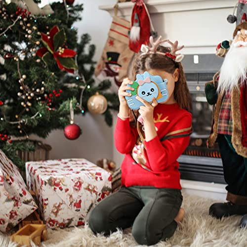 Yrmaups Children's Camera Mini Children's Gift Camera, Front and Rear Dual 2000W HD Camera