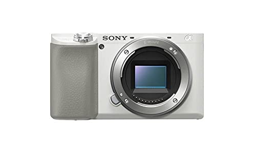 Sony Alpha A6100 Mirrorless Camera (White)