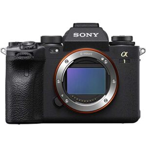 Sony Alpha 1 Full Frame Mirrorless Camera Body + 50mm F2.5 G FE Ultra-Compact G Lens for E-Mount SEL50F25G ILCE-1/B Bundle with Deco Gear Backpack + Microphone + LED + Monopod and Accessories Kit