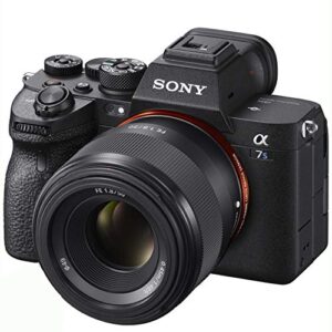 Sony a7s III Full Frame Mirrorless Camera Body with FE 50mm F1.8 Lens Kit ILCE-7SM3/B + SEL50F18F Bundle with Photo Video LED, Microphone, Monopod,64GB, Software, Deco Gear Backpack & Accessories