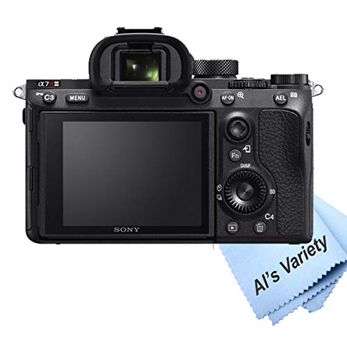 Sony a7R III Full-Frame Mirrorless Interchangeable-Lens Camera with 3-Inch LCD (Body Only), Tripod, Case, and More (11pc Bundle)