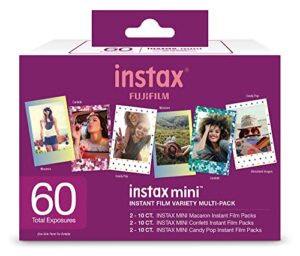 fujifilm instax mini variety film value pack 60 count